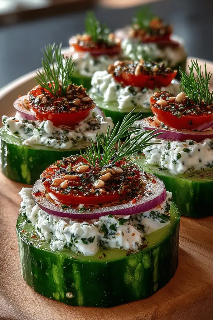 Easy Cucumber Bites Recipe