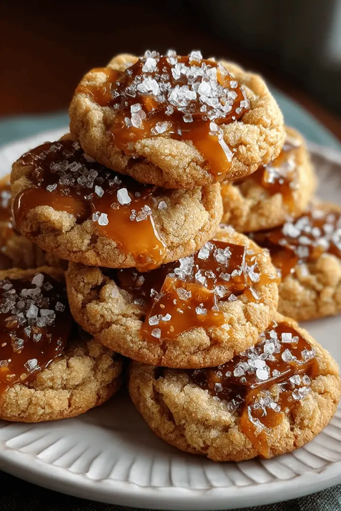 Easy Salted Caramel Cookies Recipe