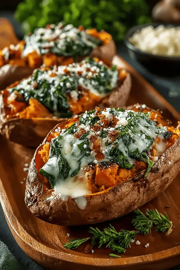 Stuffed Sweet Potatoes Delight
